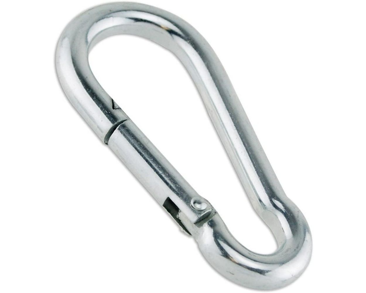 2 3/8" Zinc Coated Spring Carabiners | Better Baseball | Better Baseball
