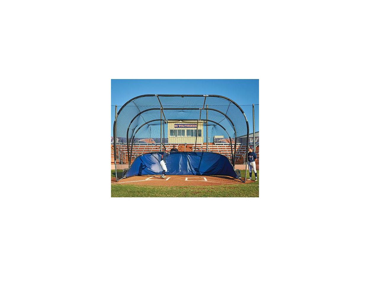 Big Bubba Elite Portable Baseball Backstop | Better Baseball | Better ...